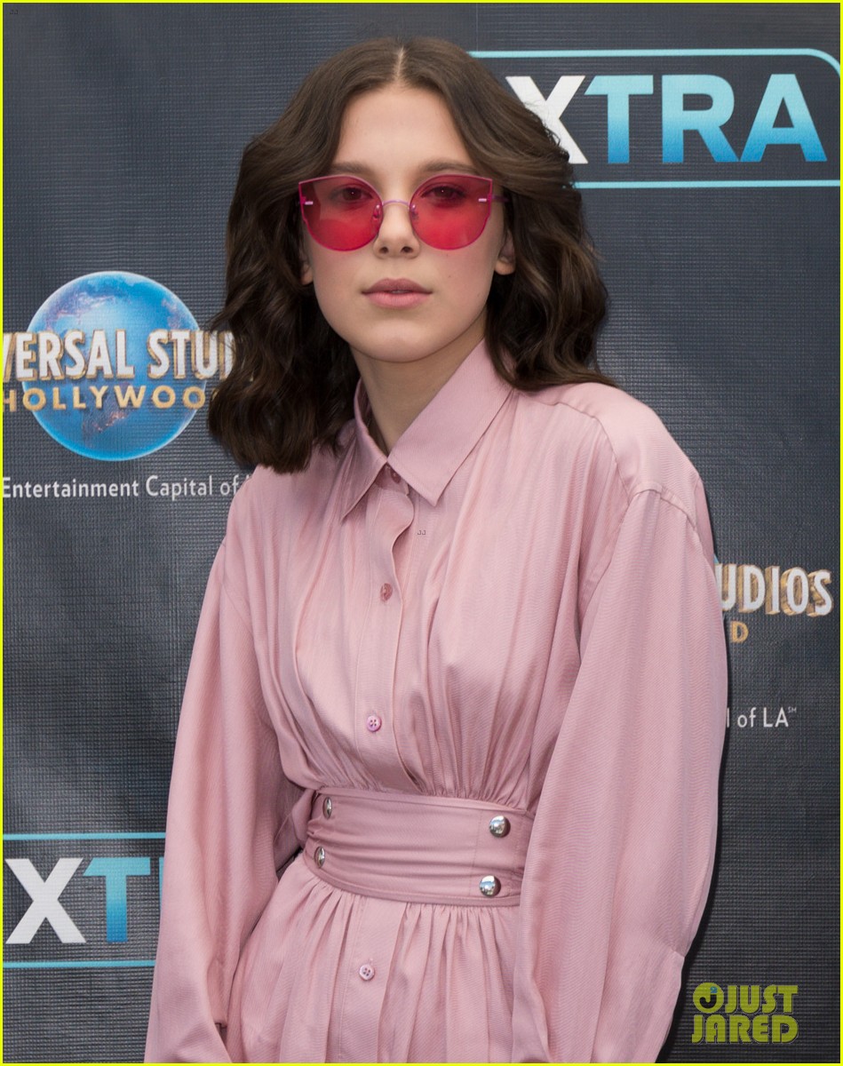 Millie Bobby Brown Tries a Boxing Class on Premiere Day!: Photo 3979329 ...