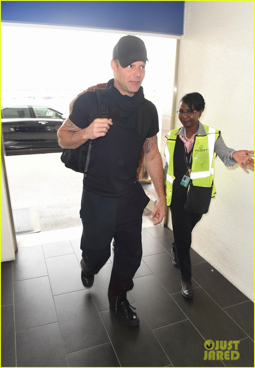 Ricky Martin & Fiance Jwan Yosef Leave LA to Help Puerto Rico!: Photo ...