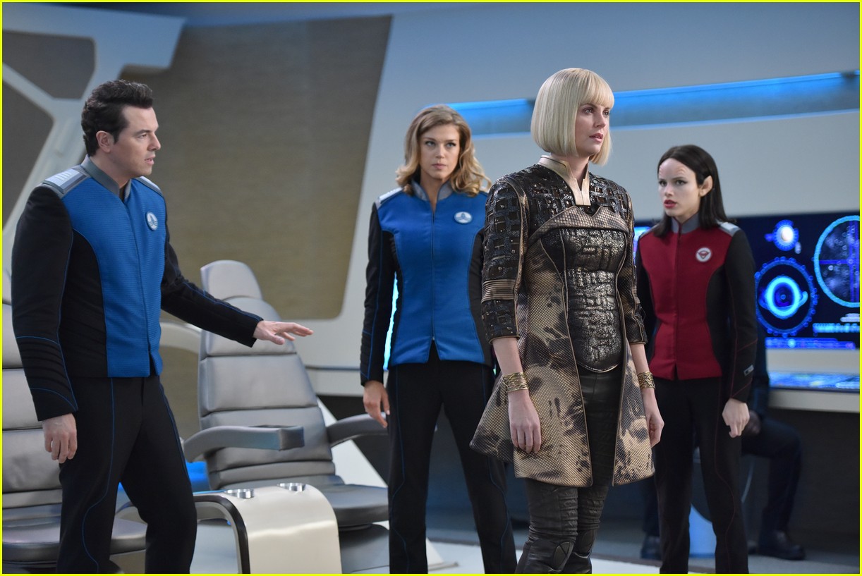 Charlize Theron Guest Stars on 'The Orville' - First Look Photos ...