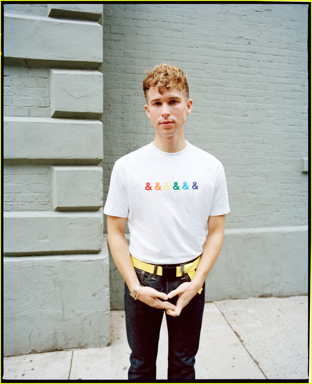 Tommy Dorfman Models ASOS x GLAAD Together Movement's Debut Collection ...