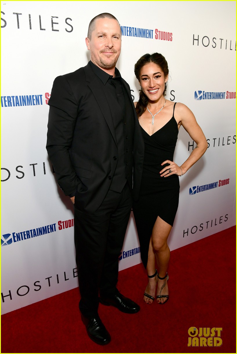 Christian Bale Premieres 'Hostiles' with Wife Sibi by His Side!: Photo ...