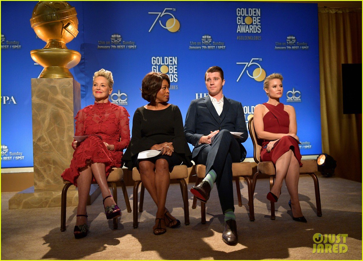 Kristen Bell, Garrett Hedlund & More Help Announce Golden Globes 2018 ...