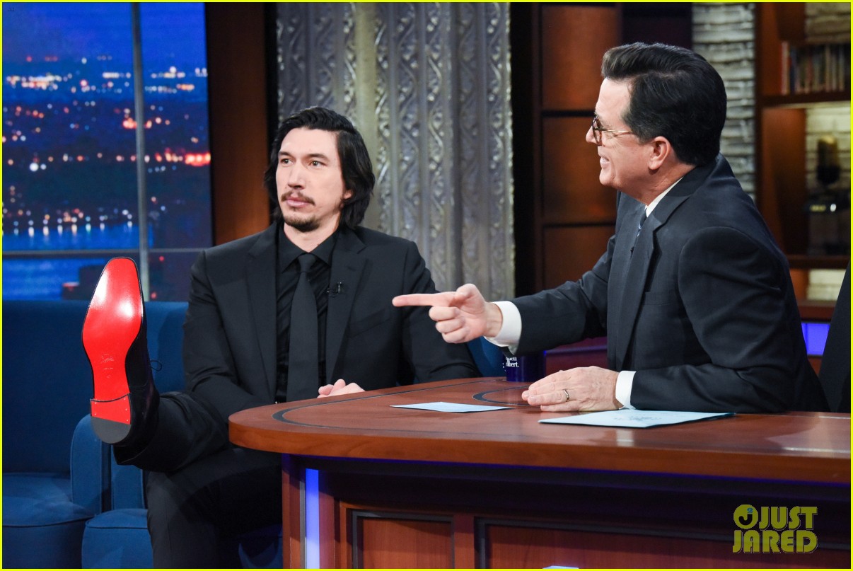 Adam Driver & Stephen Colbert Act Out 'Star Wars: The Last Jedi' Scene ...