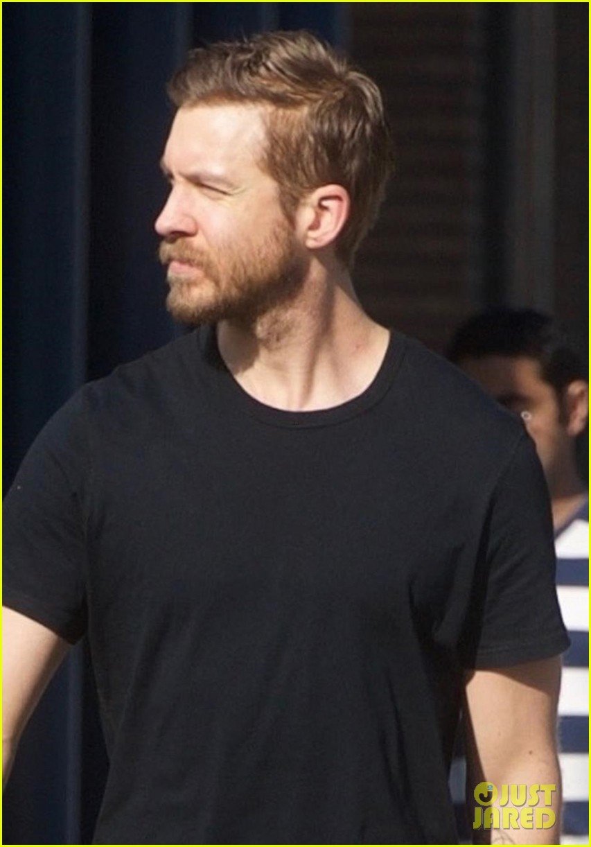 Calvin Harris Shows Off His Growing Beard in Beverly Hills: Photo ...
