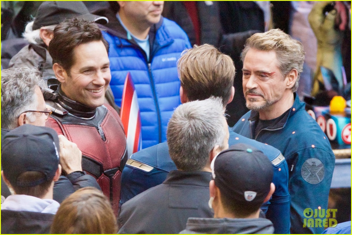 Robert Downey Jr. & Paul Rudd Wrap 'Avengers 4' Filming!: Photo 4013405 ...