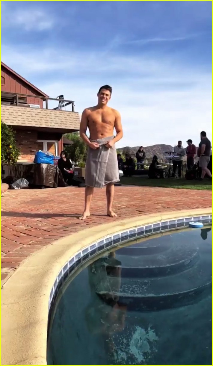 Hilary Duff Shows Us Jonathan Bennett In His Speedo!: Photo 4022123 ...