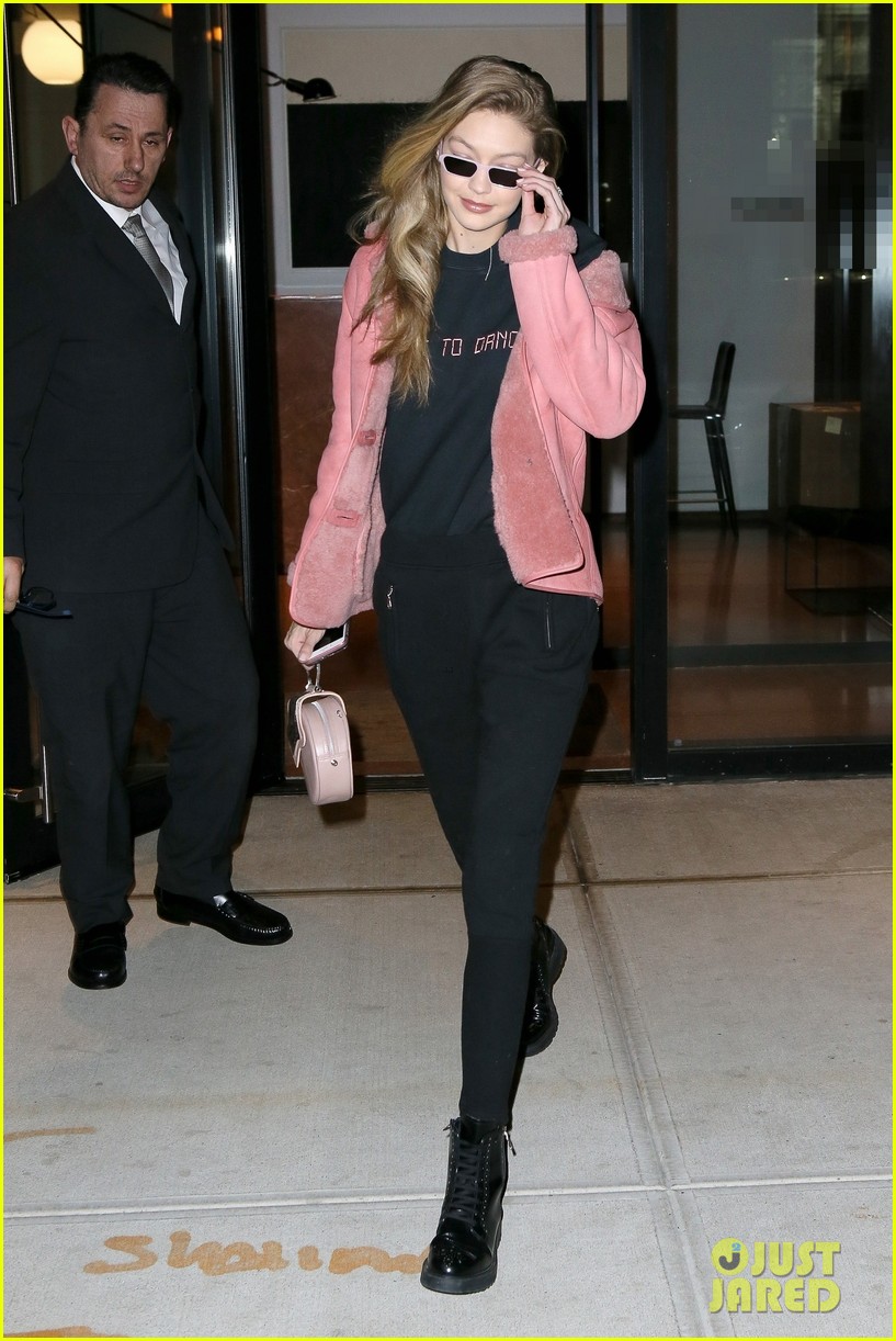 Bella Hadid Channels 'The Matrix' While Stepping Out in Paris: Photo ...