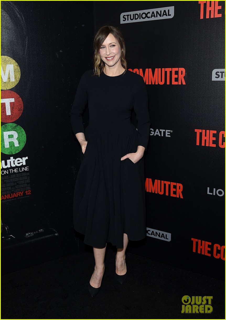 Liam Neeson & Vera Farminga Premiere 'The Commuter' in NYC: Photo ...