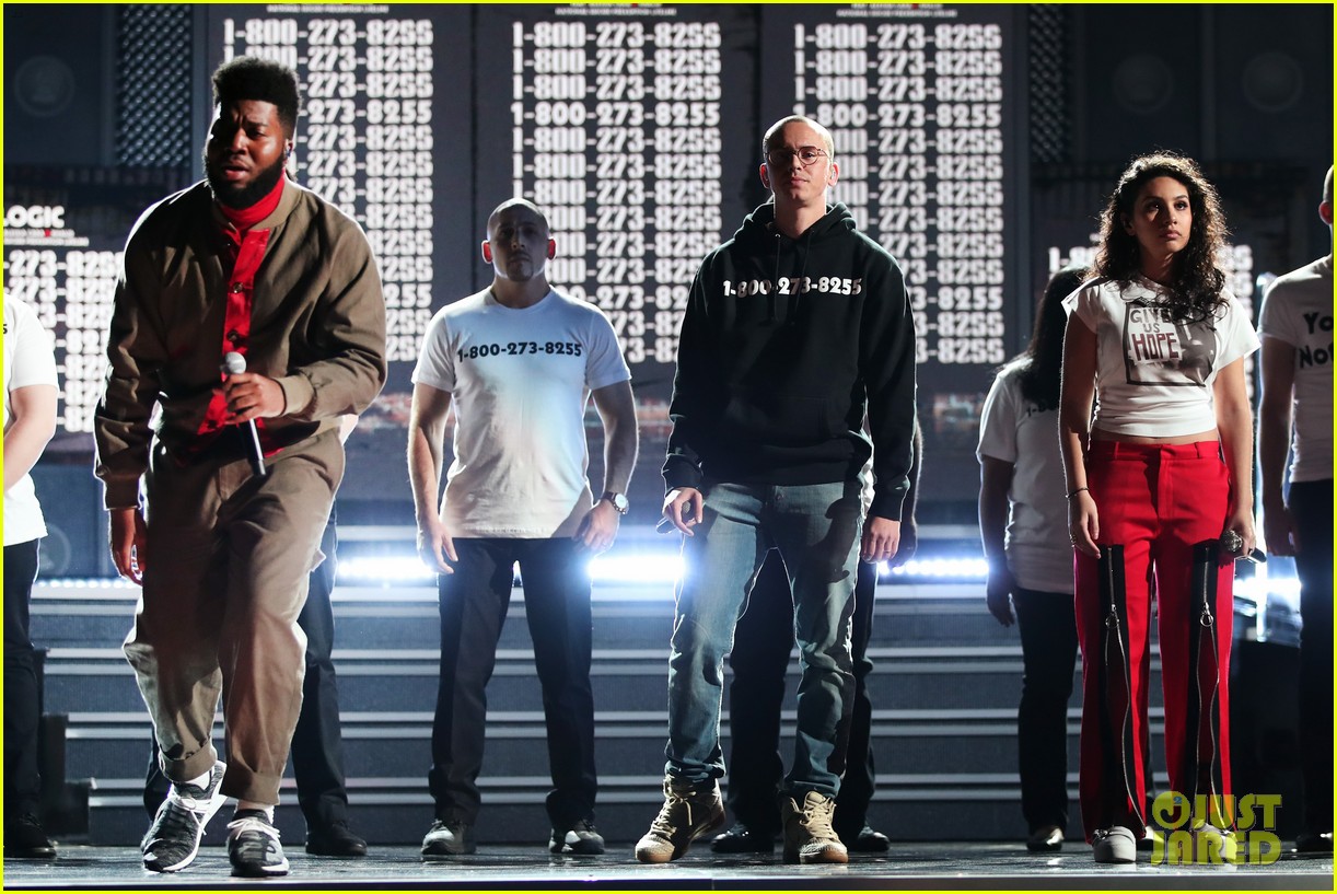 Logic's Grammys 2018 Performance Ends with Message to 'S--thole ...