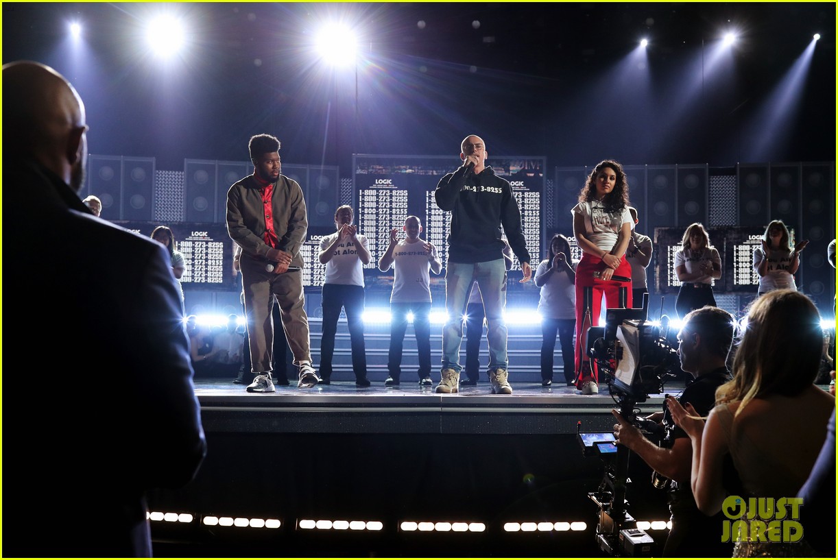 Logic's Grammys 2018 Performance Ends with Message to 'S--thole ...
