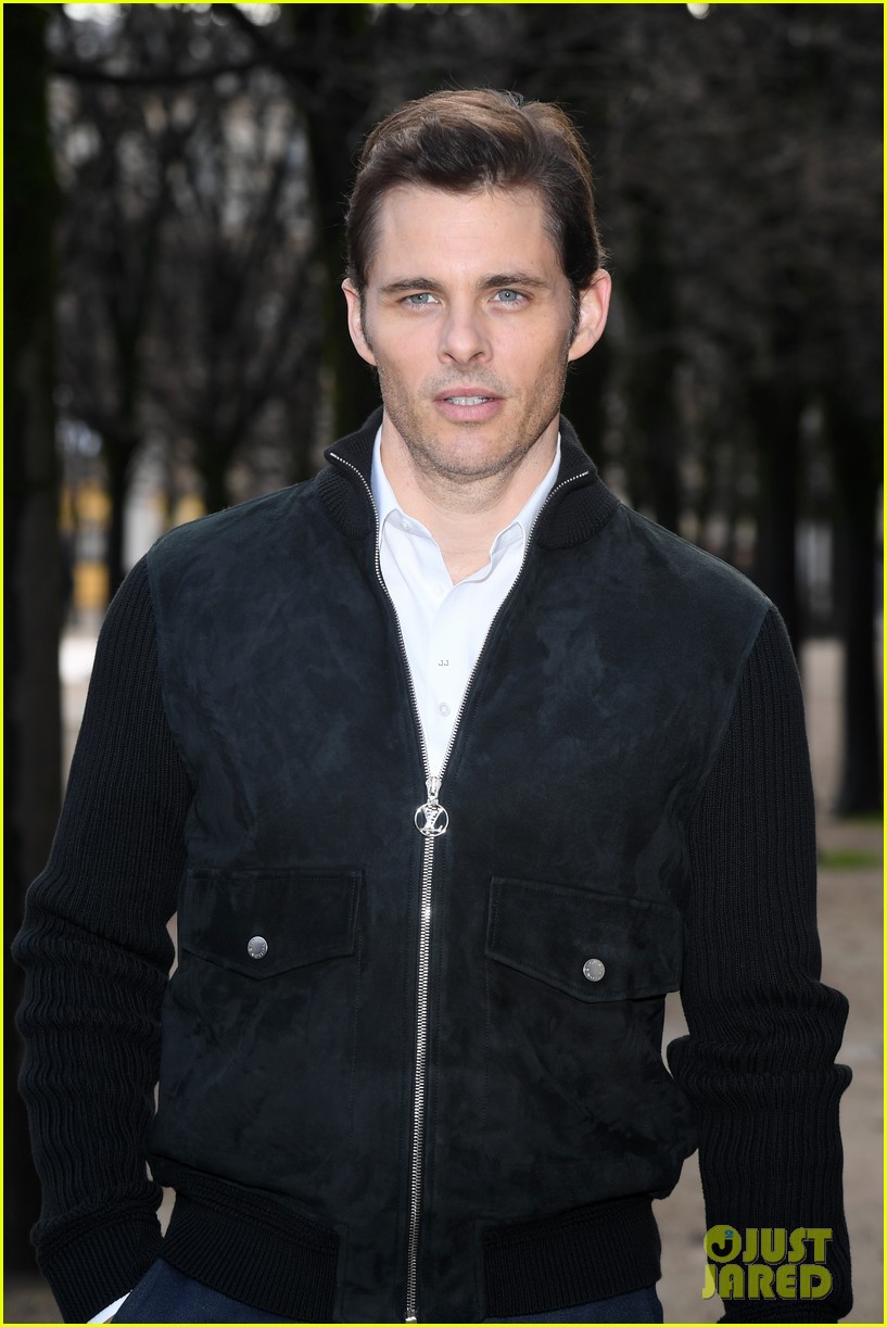 James Marsden Brings Son Jack to Louis Vuitton Menswear Paris Fashion ...