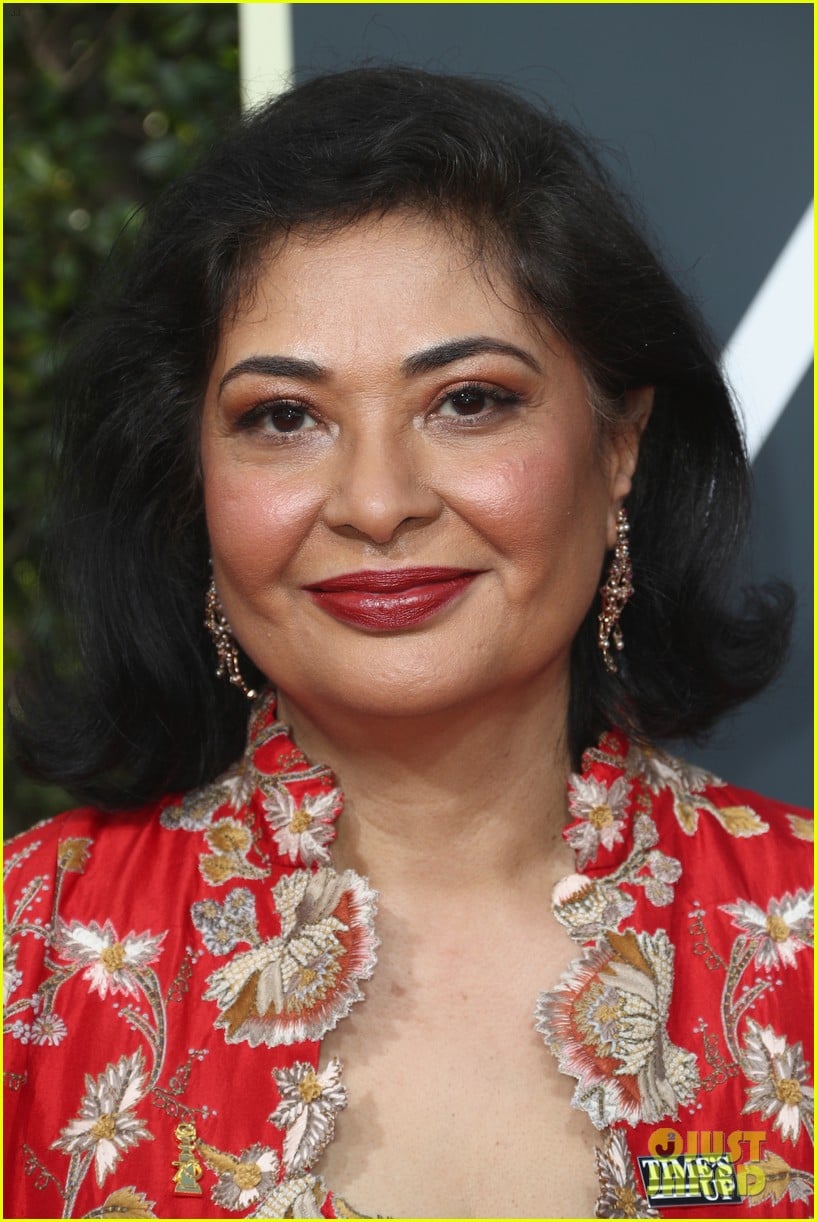 HFPA President Meher Tatna Explains Why She Didn't Wear Black at Golden ...