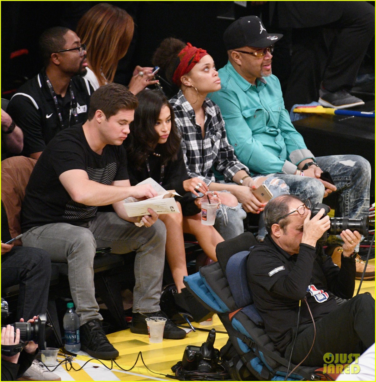 Michael B. Jordan, Chadwick Boseman, Cardi B & More Stars Attend NBA ...