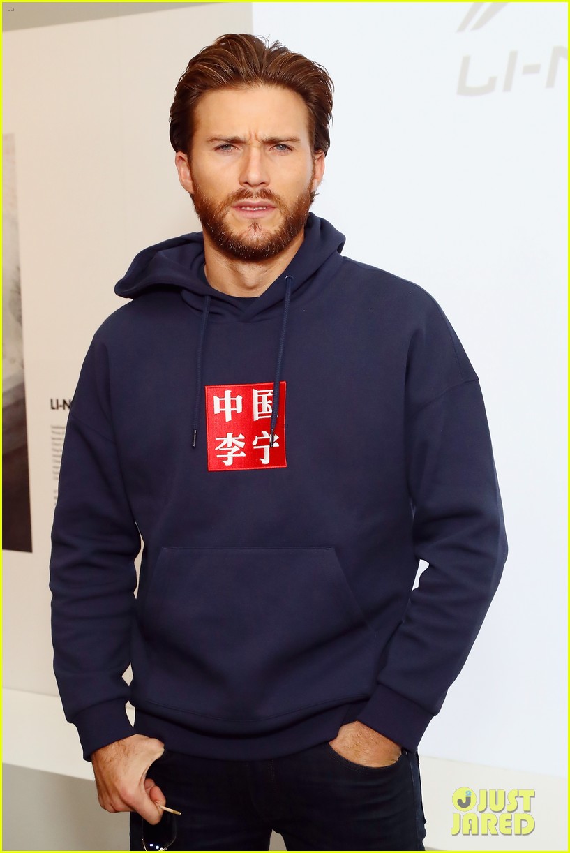 Scott Eastwood & Cameron Dallas Sit Front Row at Li-Ning NYFW Fashion ...