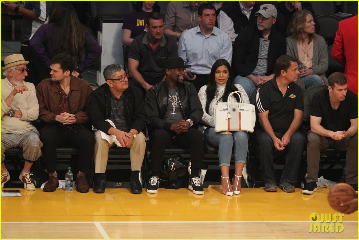 Will Ferrell & Pharrell Williams Cheer on the Lakers at Basketball Game ...