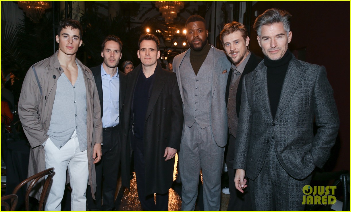 Taylor Kitsch, Winston Duke & Boyd Holbrook Buddy Up at Joseph Abboud ...