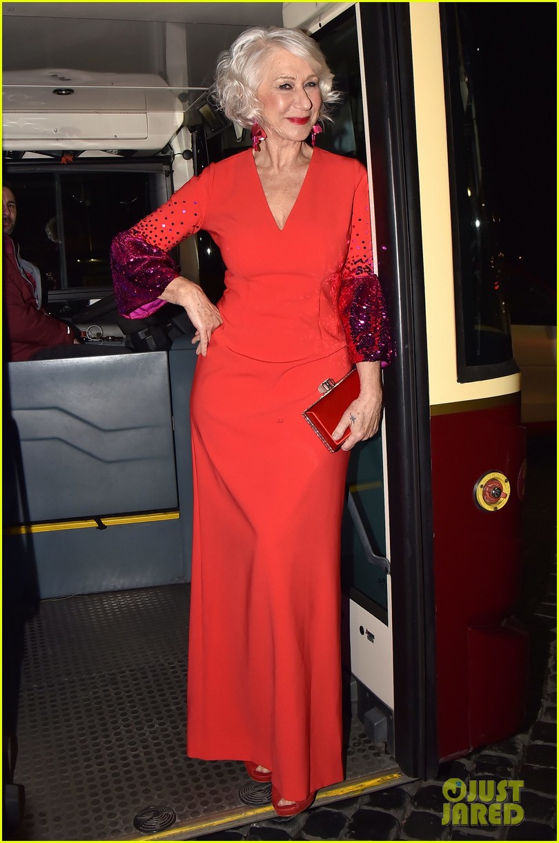 Helen Mirren Is Lady In Red at 'Winchester' Rome Premiere!: Photo ...