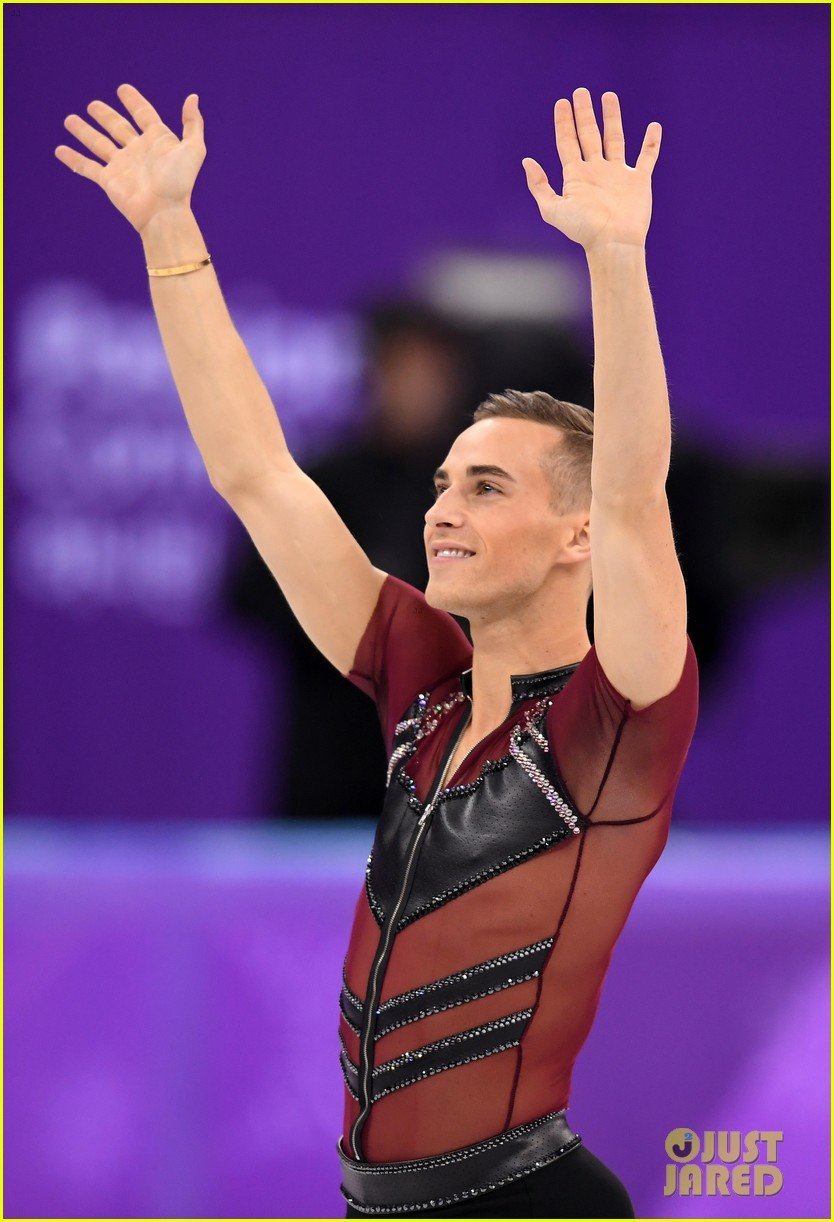 Adam Rippon Scores High in Short Program at Winter Olympics! (Video ...