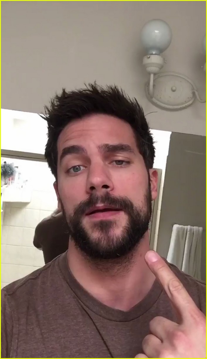 Fifty Shades' Brant Daugherty Takes Fans Inside His Beard Trimming ...
