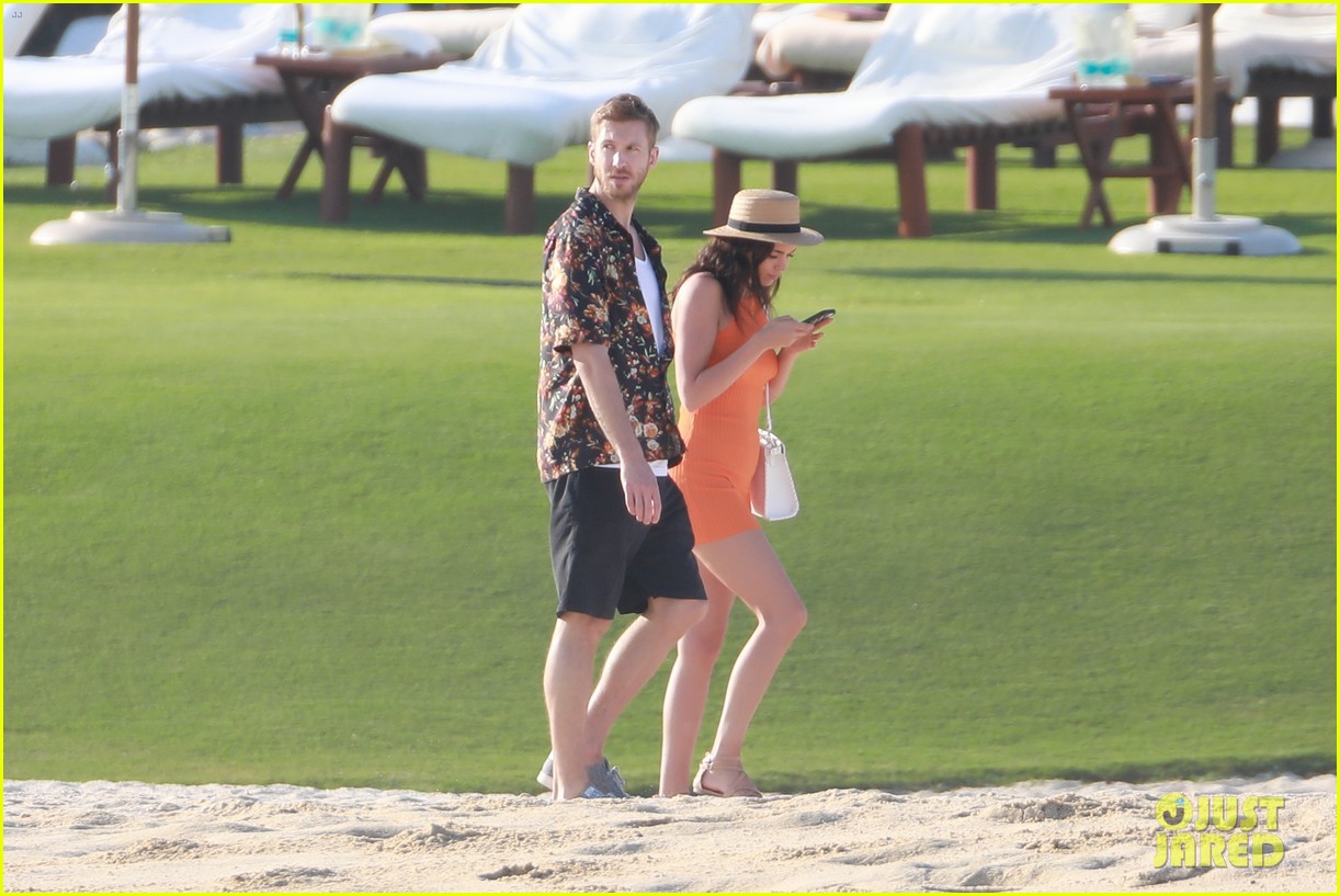 Calvin Harris & On-Again Girlfriend Aarika Wolf Soak Up the Sun in ...