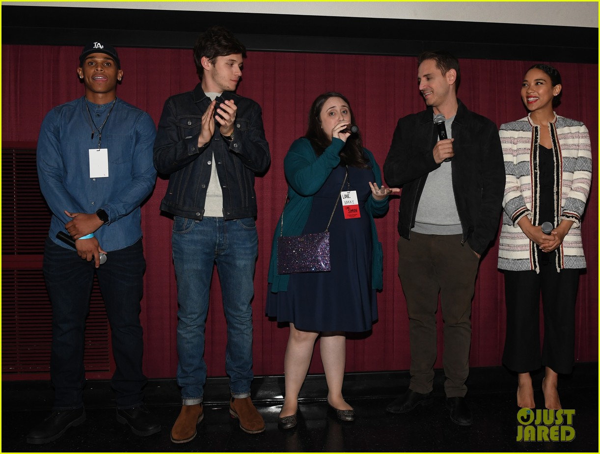 Nick Robinson & Alexandra Shipp Bring 'Love, Simon' to Atlanta : Photo ...