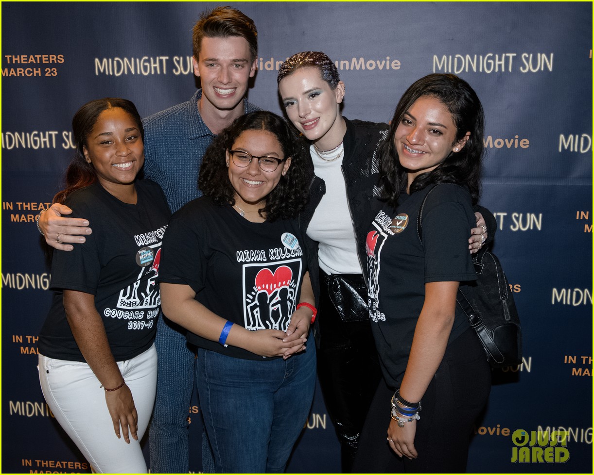 Photo: bella thorne patrick schwarzenegger midnight sun screening miami ...