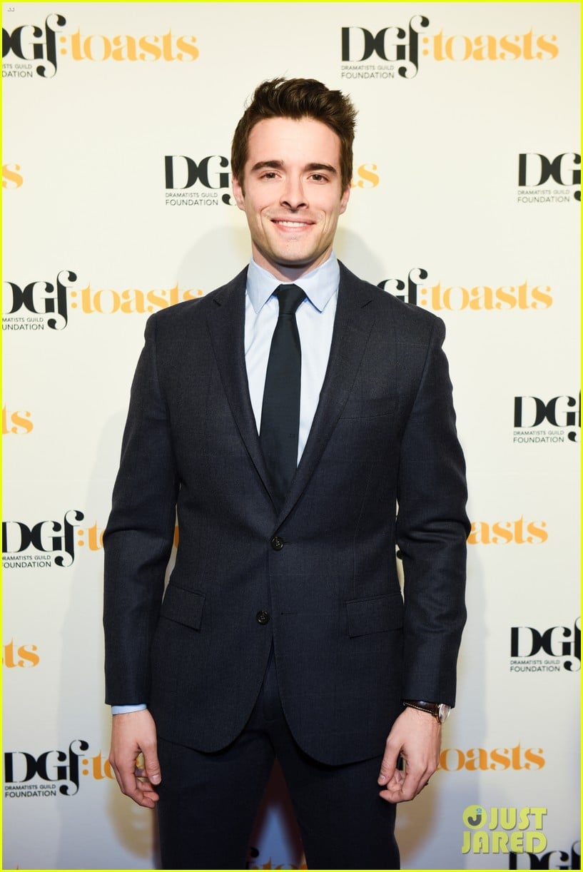 Darren Criss & Ben Platt Toast to Stephen Schwartz at 70th Birthday ...