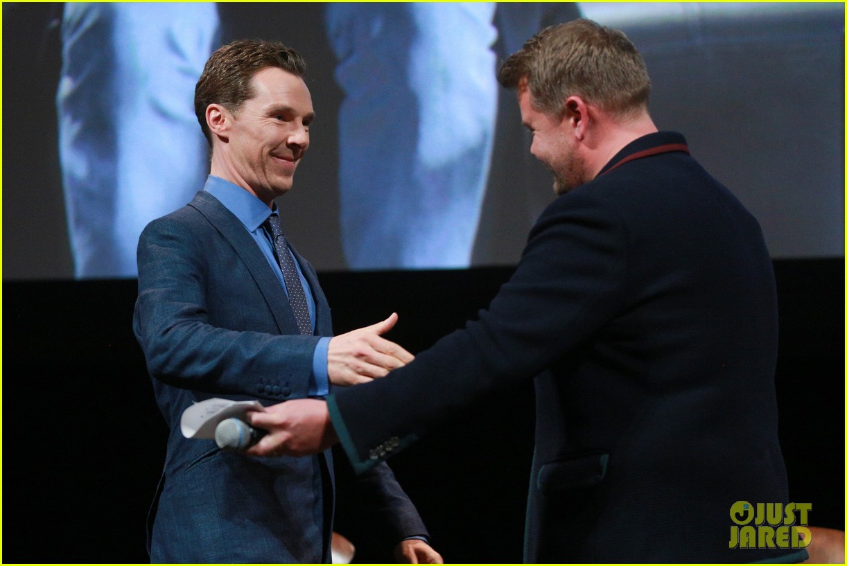 Benedict Cumberbatch Swears Twice After Getting Scared by Iron Man on ...