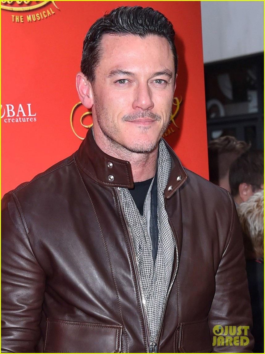 Luke Evans Looks So Handsome at 'Strictly Ballroom' Opening in London ...