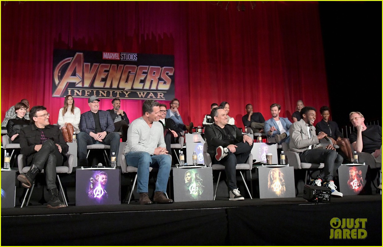 'Avengers: Infinity War' Cast Get Together for Global Press Conference ...