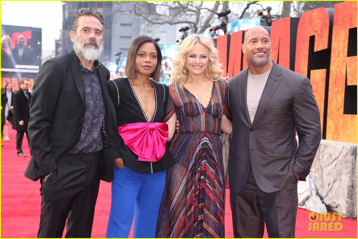 Dwayne Johnson & 'Rampage' Cast Hit London for Big Premiere!: Photo ...
