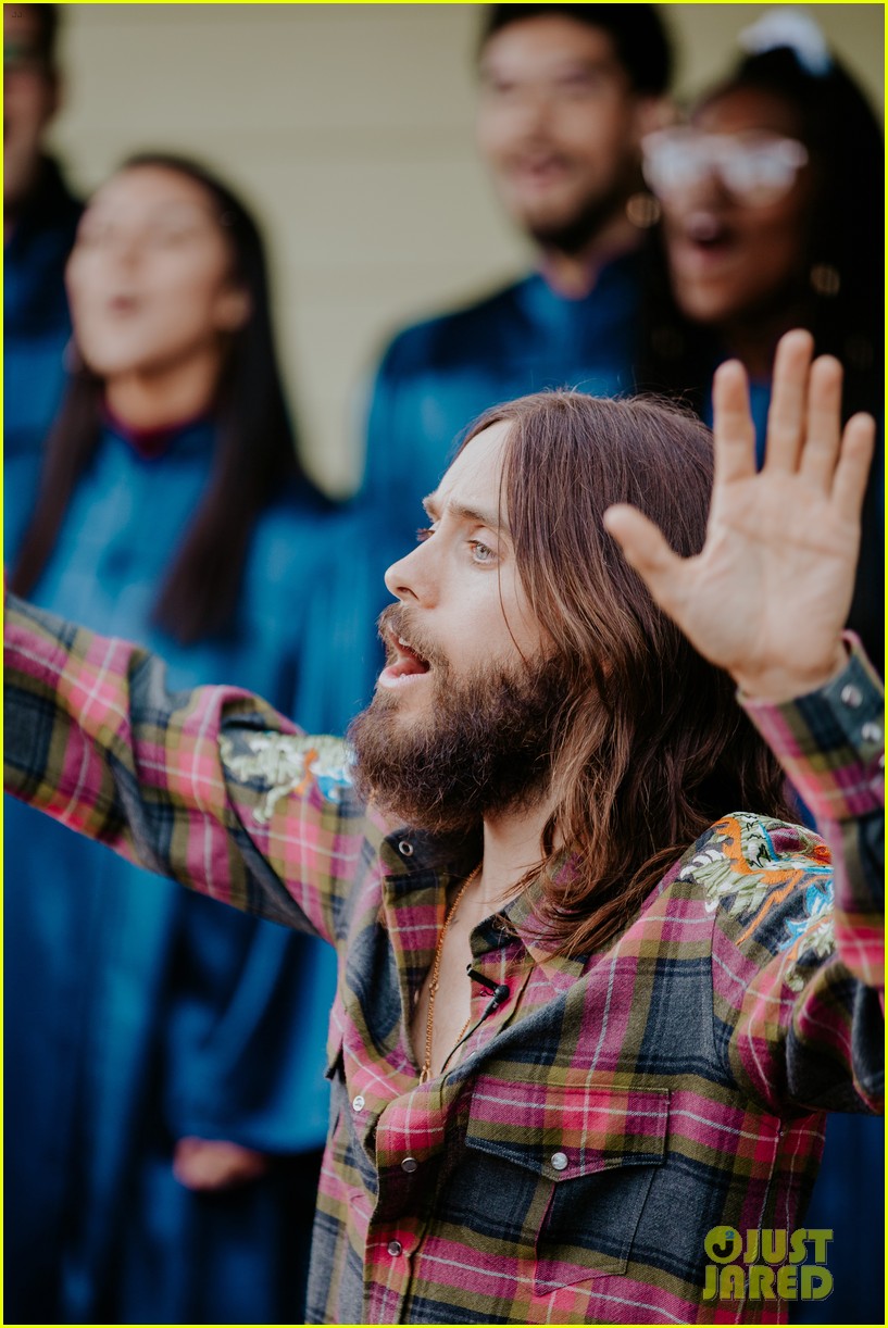 Jared Leto Hits Texas Motor Speedway During Cross-Country Mars Across ...