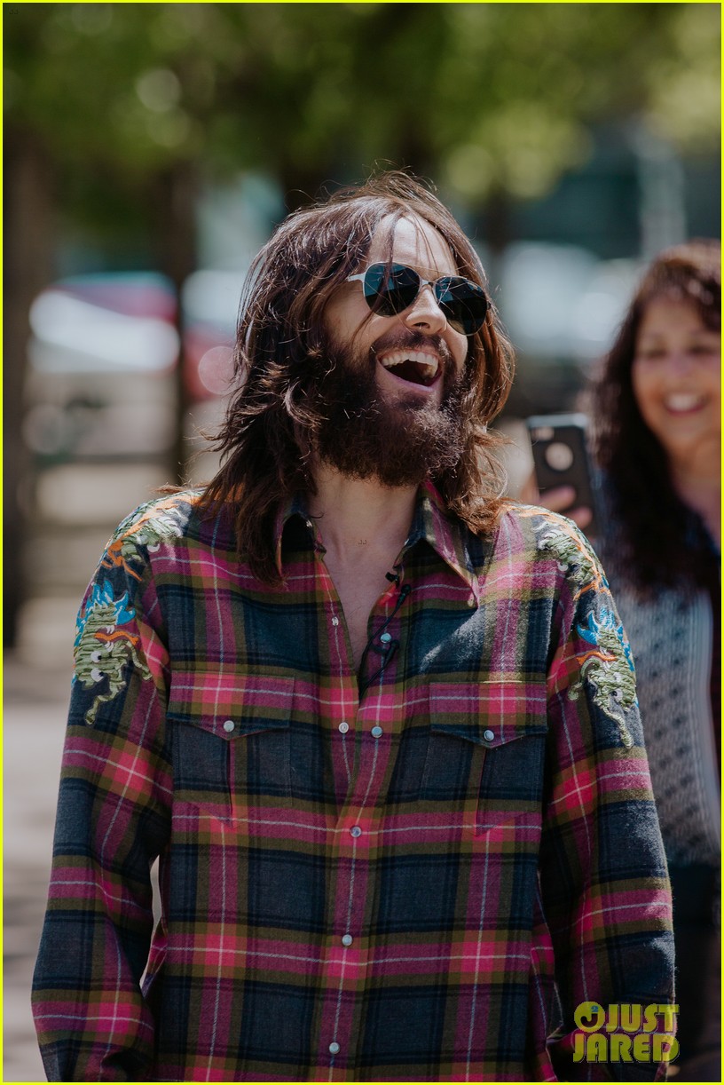 Jared Leto Hits Texas Motor Speedway During Cross-Country Mars Across ...