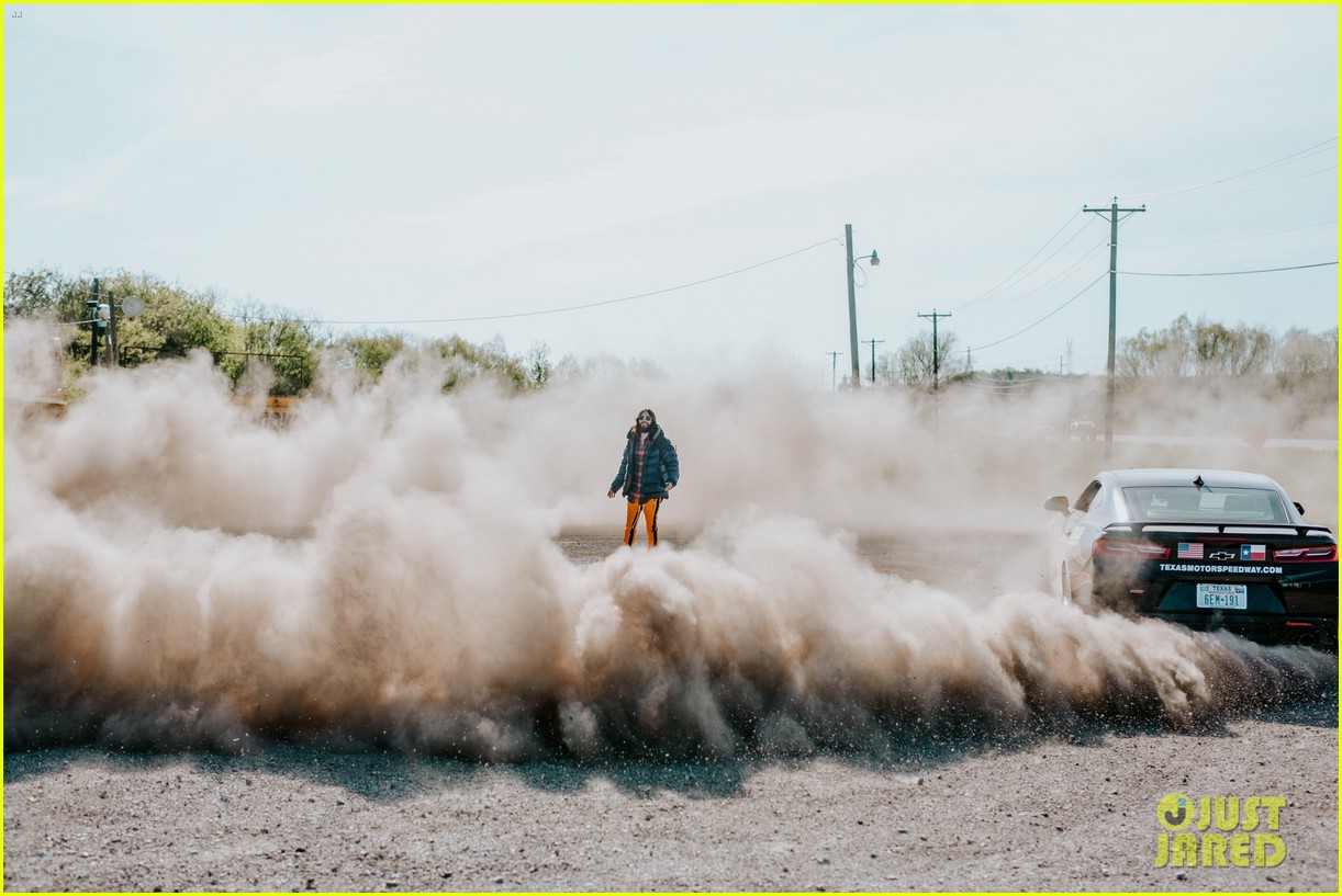 Jared Leto Hits Texas Motor Speedway During Cross-Country Mars Across ...