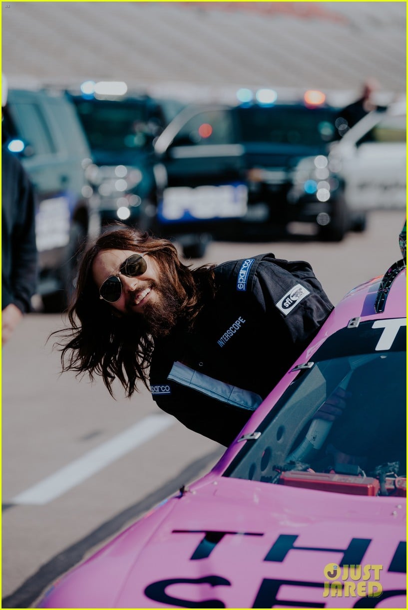 Jared Leto Hits Texas Motor Speedway During Cross-Country Mars Across ...