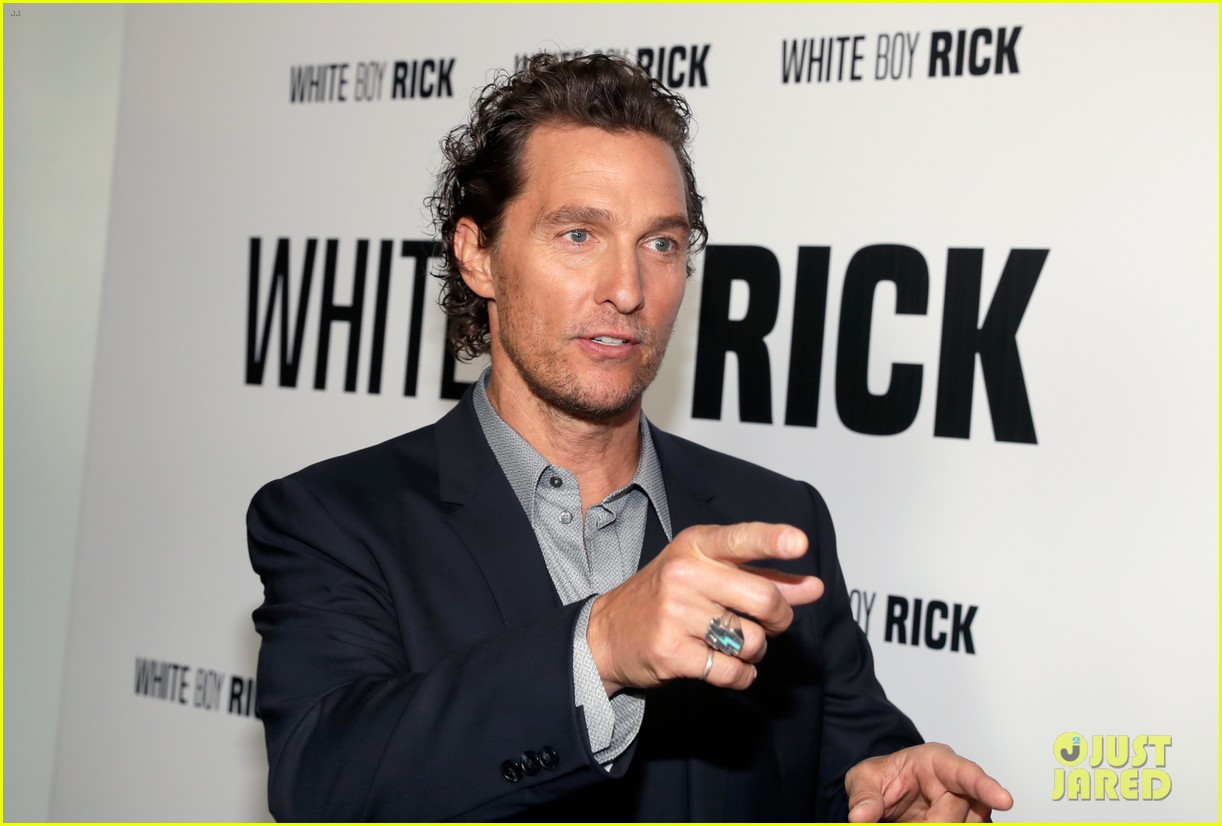 Matthew McConaughey Gives First Look of 'White Boy Rick' at CinemaCon ...