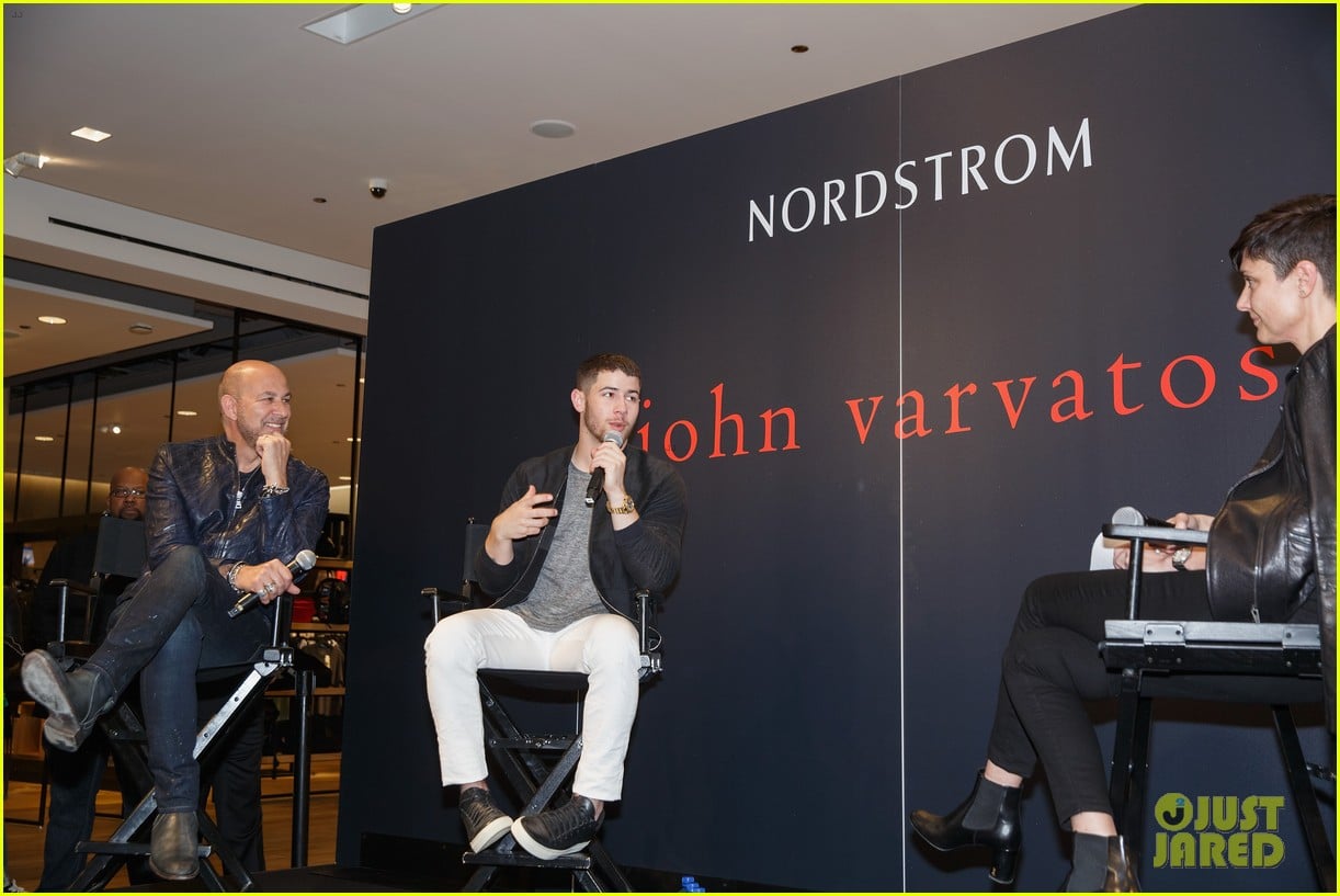Nick Jonas Celebrates 'John Varvatos' Collection at Nordstrom!: Photo ...
