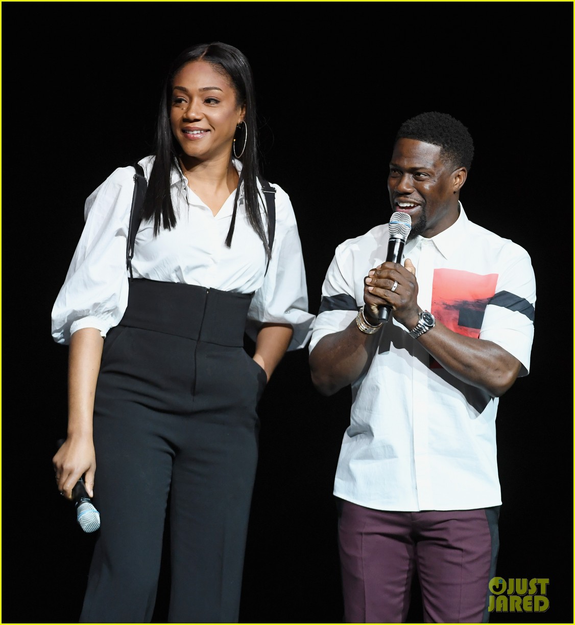 Tiffany Haddish & Kevin Hart Entertain the Crowd at CinemaCon 2018 in ...