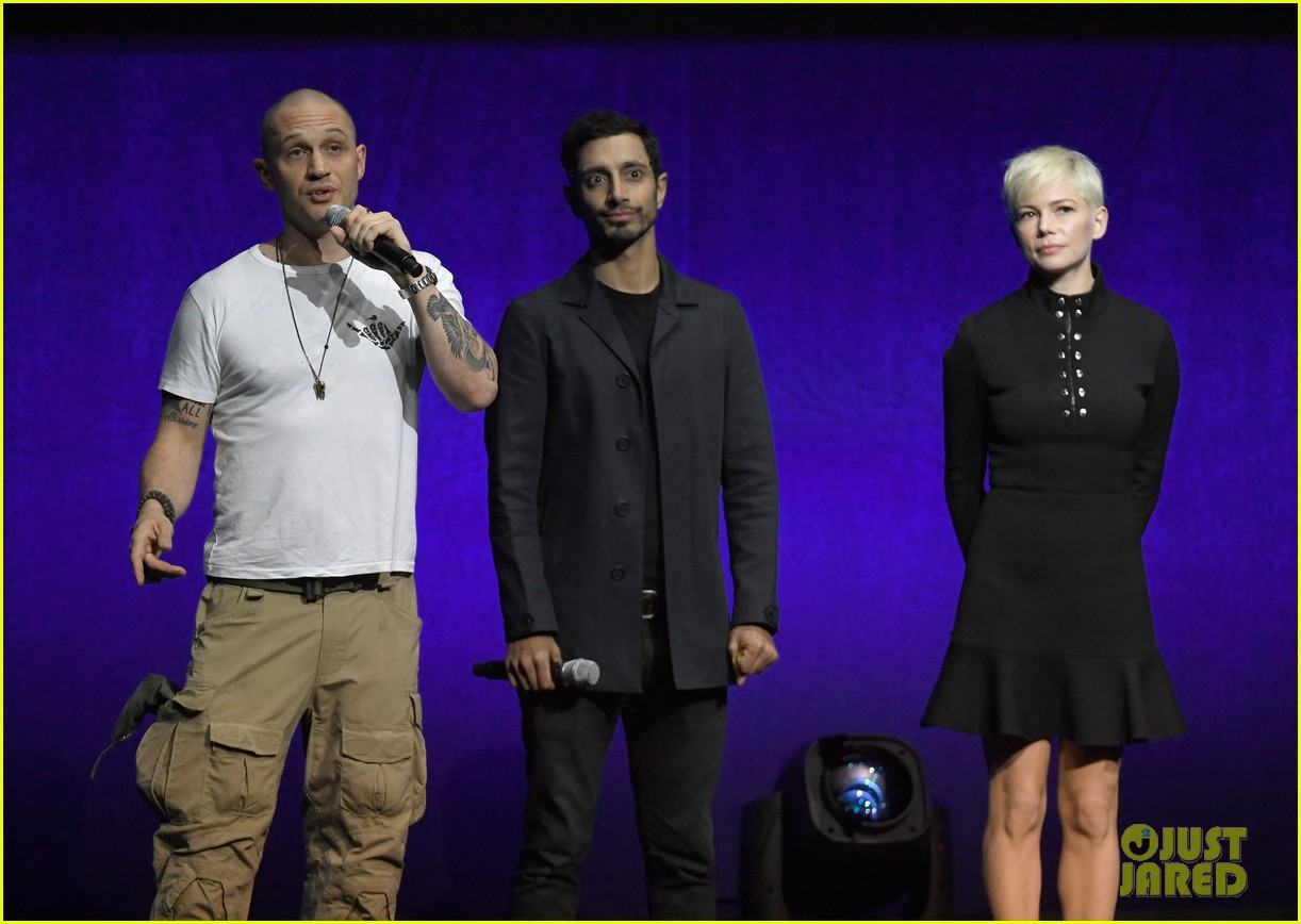 'Venom' Trailer Debuts Tom Hardy's Villain!: Photo 4071315 | Michelle ...