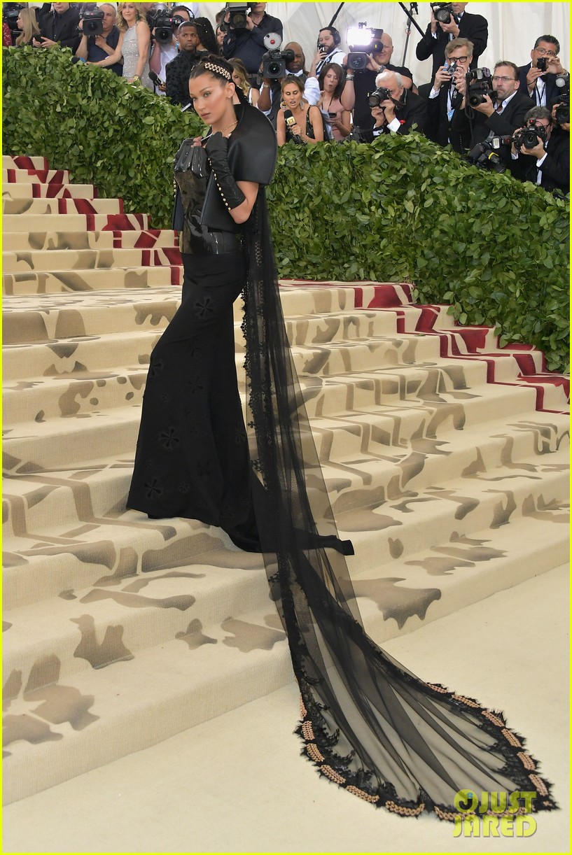 Bella Hadid Wears Epic Leather Look at Met Gala 2018!: Photo 4078436 ...