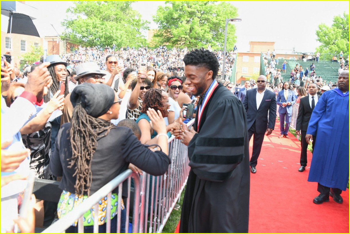 Chadwick Boseman Delivers Graduation Speech at Howard University ...