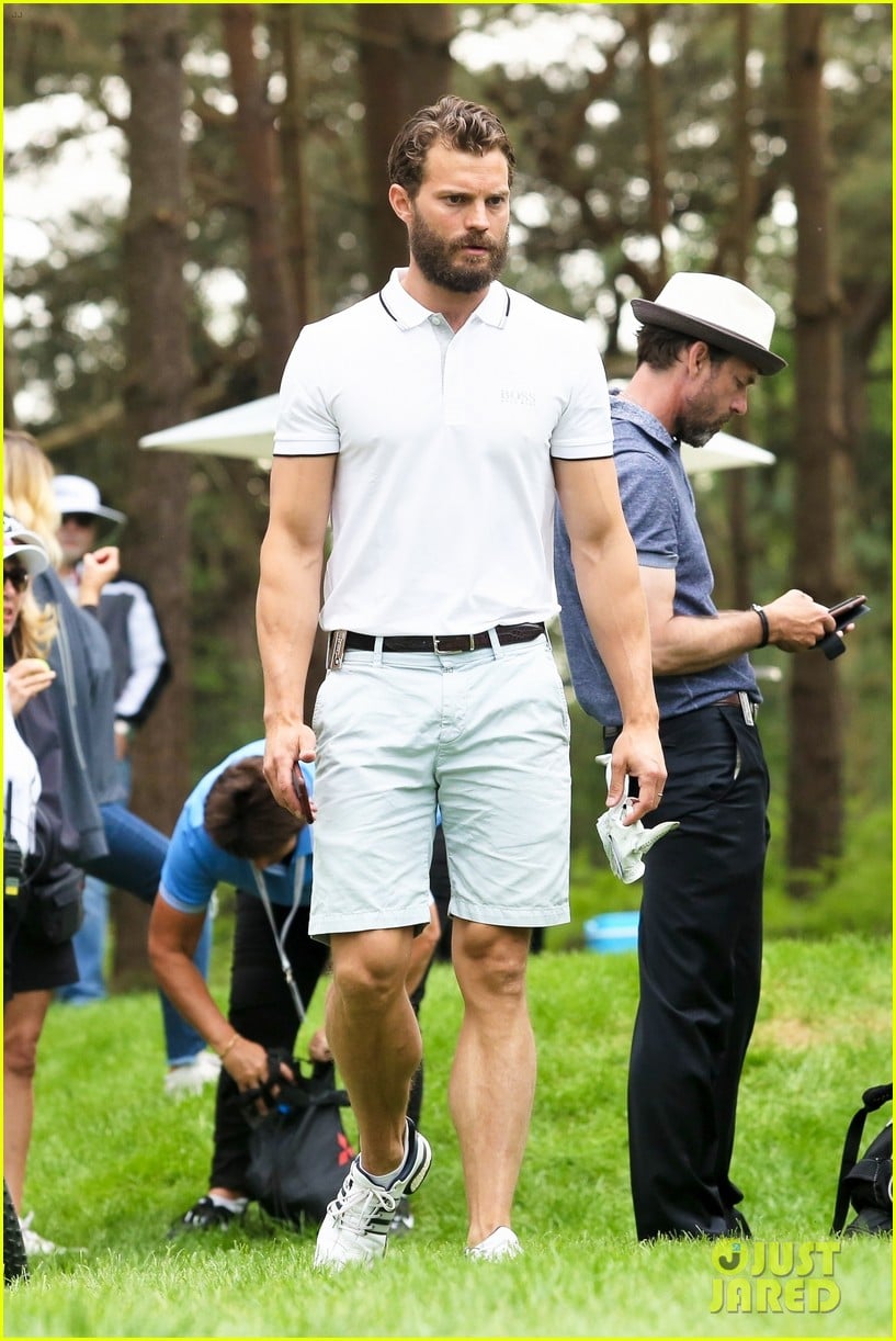 Jamie Dornan Looks So Hot While Golfing in BMW PGA Championship!: Photo ...