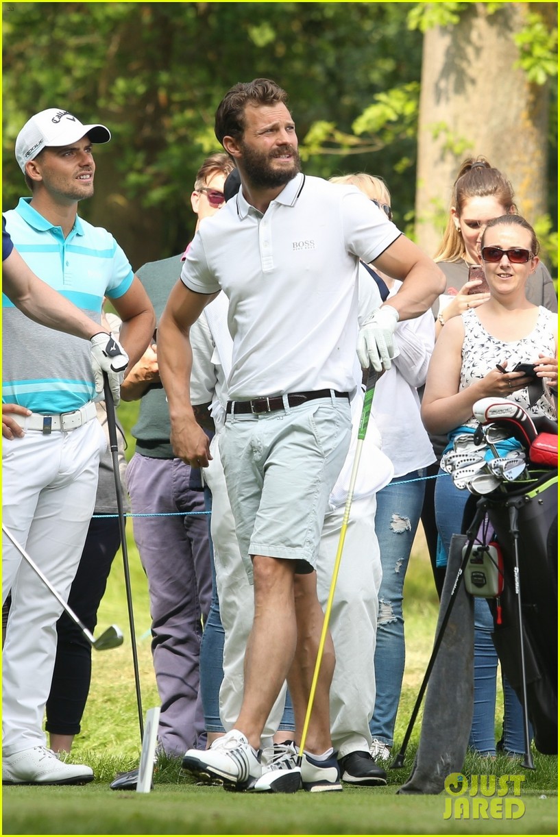 Jamie Dornan Looks So Hot While Golfing in BMW PGA Championship!: Photo ...