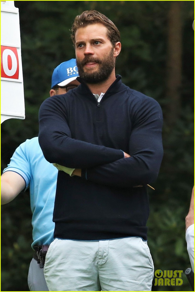 Jamie Dornan Looks So Hot While Golfing in BMW PGA Championship!: Photo ...