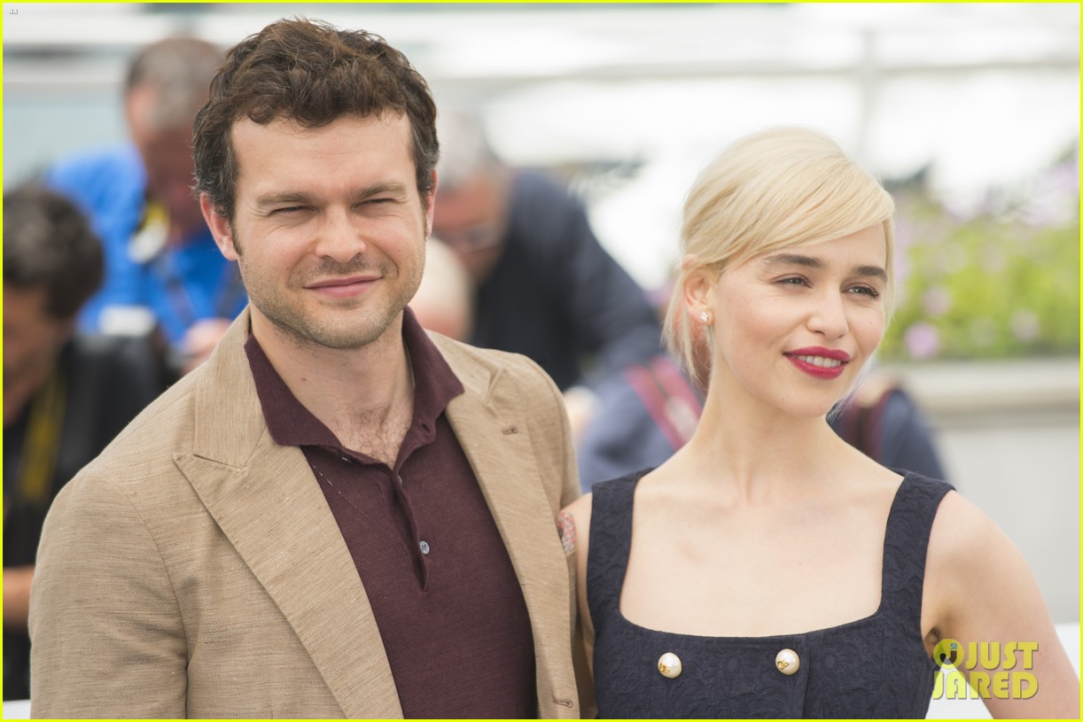 Alden Ehrenreich, Emilia Clarke & Donald Glover Hit Cannes Festival for ...