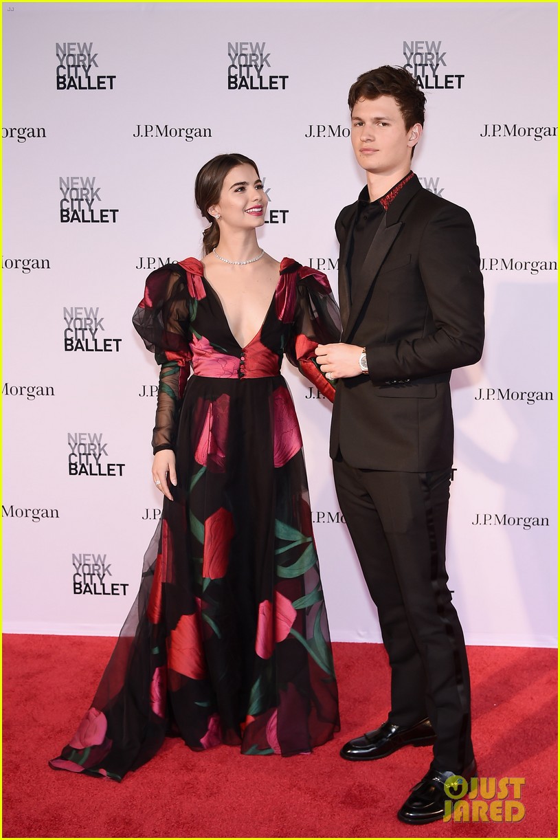 Ansel Elgort & Violetta Komyshan Couple Up for NYC Ballet Spring Gala ...