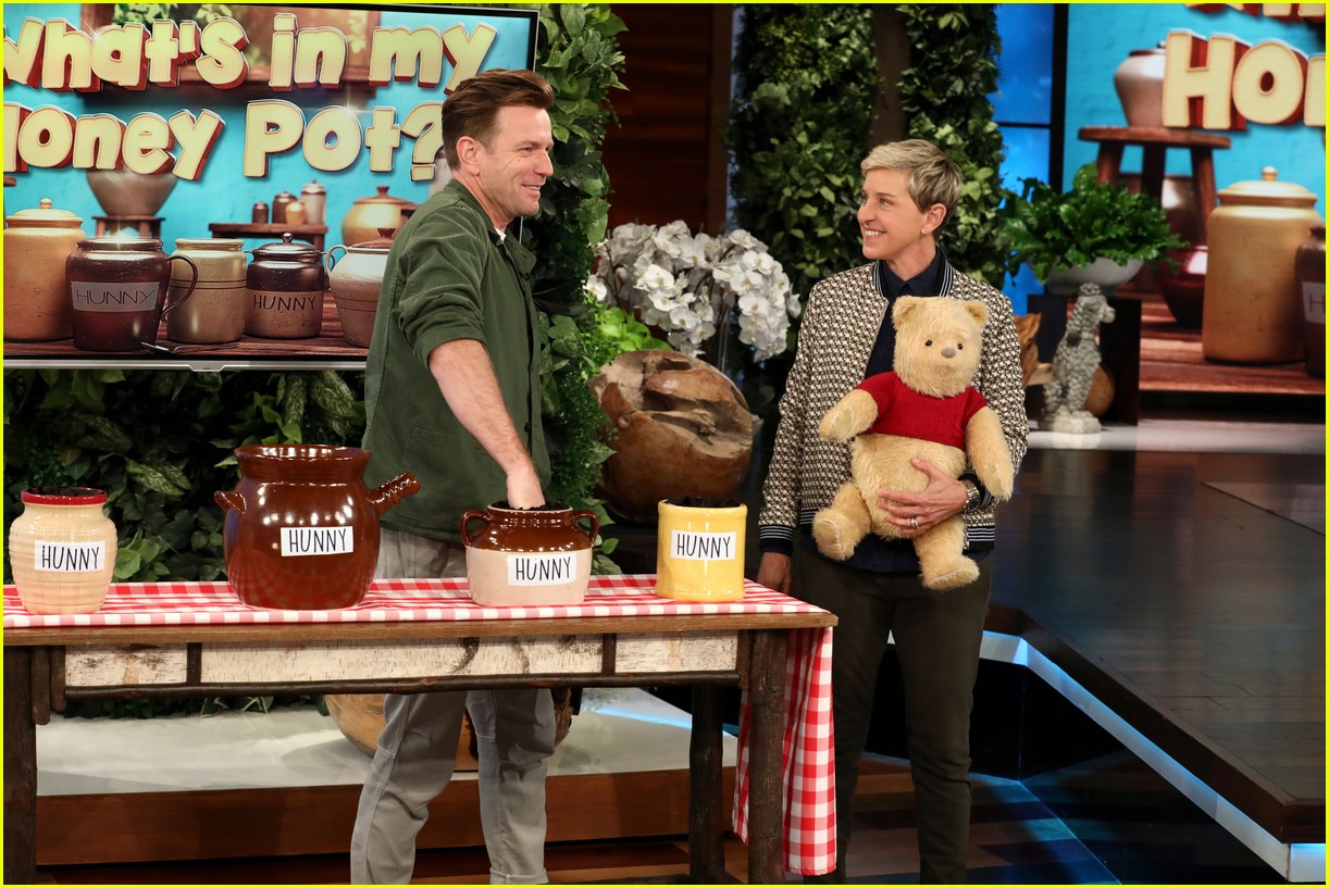 Ewan McGregor Debuts 'Christopher Robin' Trailer on 'Ellen' - Watch Now ...