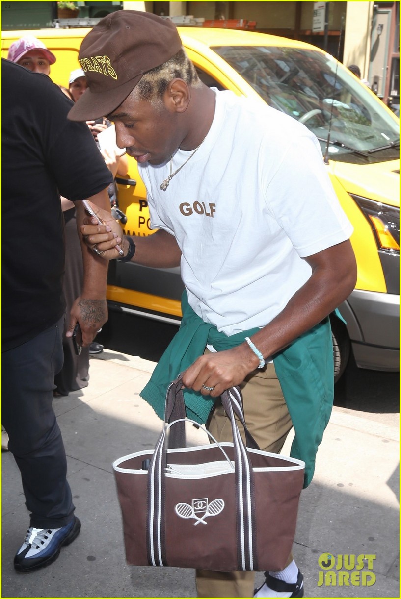 Lady Gaga & Tyler The Creator Hit the Recording Studio in NYC!: Photo ...