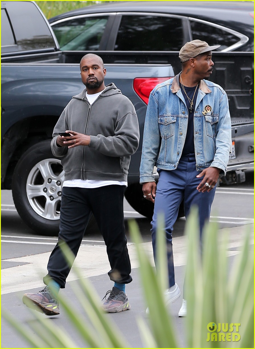 Kanye West Heads Back to His Office After His Controversial TMZ Live ...