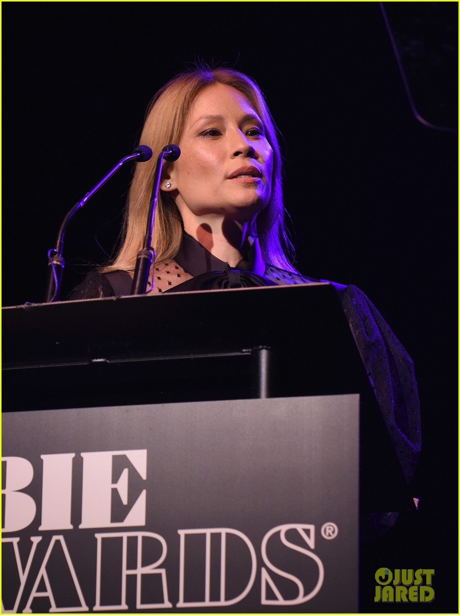 Lucy Liu Debuts Blonde Hair at the Obie Awards in NYC!: Photo 4088724 ...